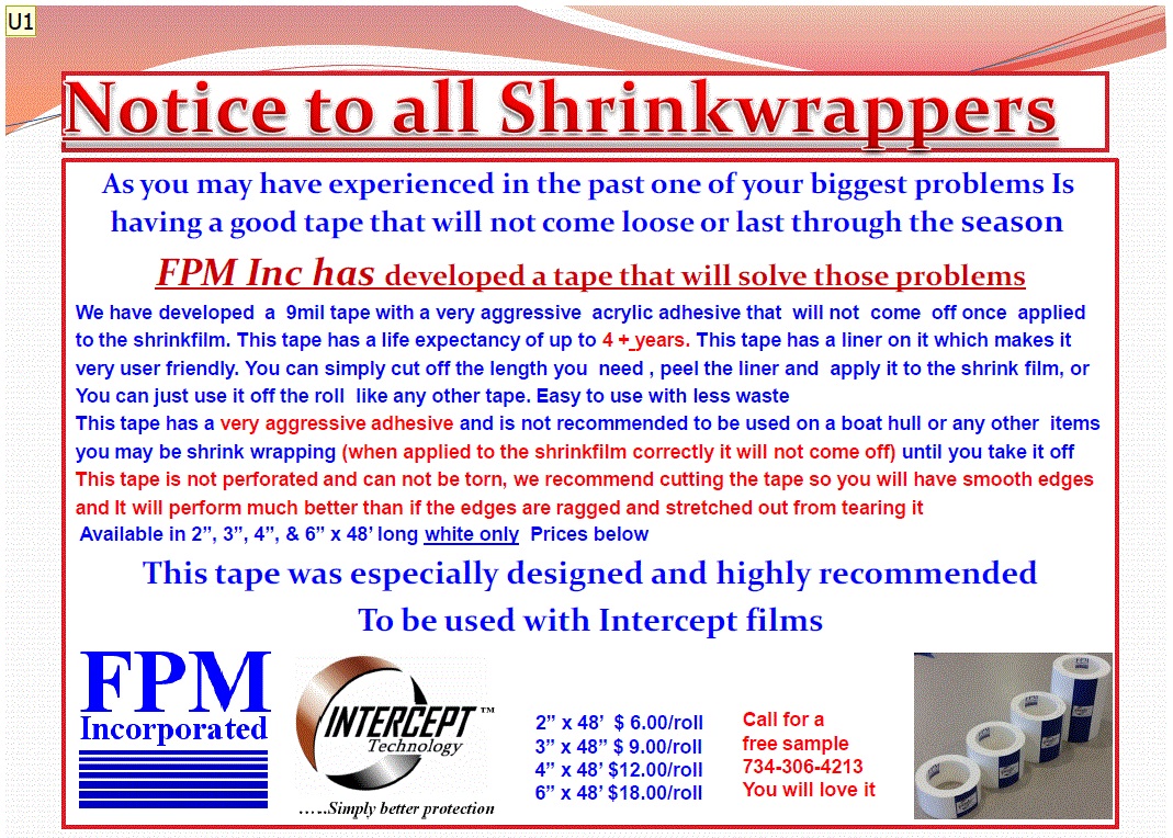 FPM, Inc. - Intercept Technology - Intercept Products - Tape